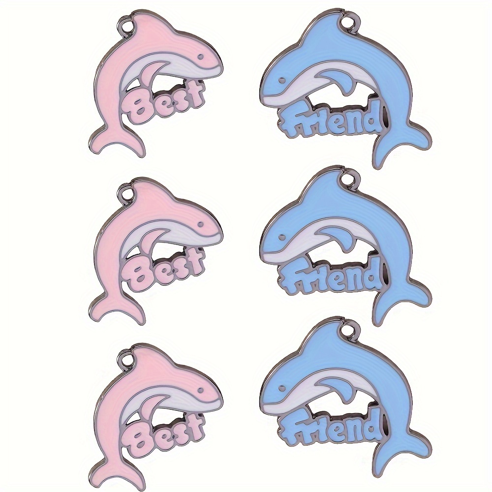 Best Friends Rainbow Charms Couple Alloy Pendant Jewelry - Temu Denmark