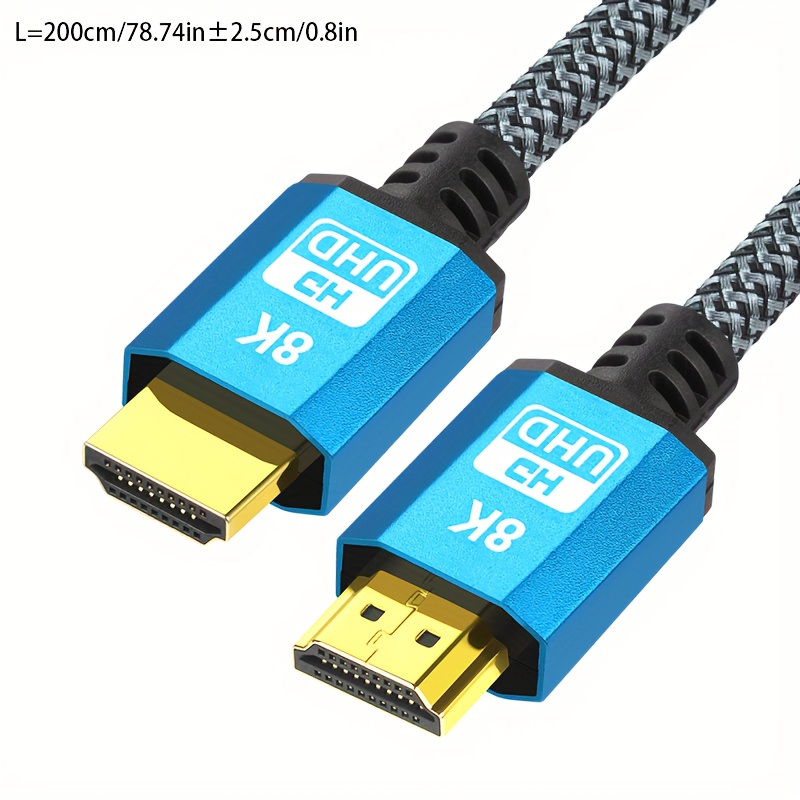 I Zclive 8k High Speed Hd Interface Cable hd Interface 2.1 - Temu Canada