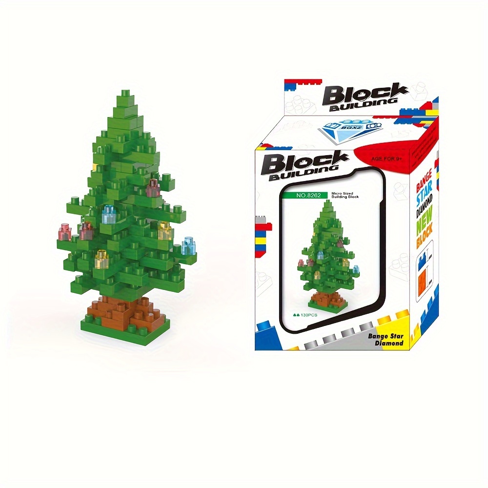 Christmas Tree And Christmas Stocking Building Blocks Bricks - Temu Canada