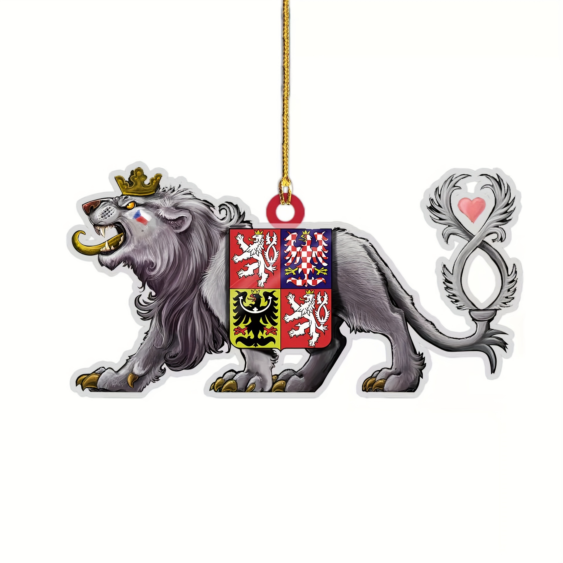 Christmas Tree Decoration Pendant Penguin Lion Cat Diy - Temu United ...