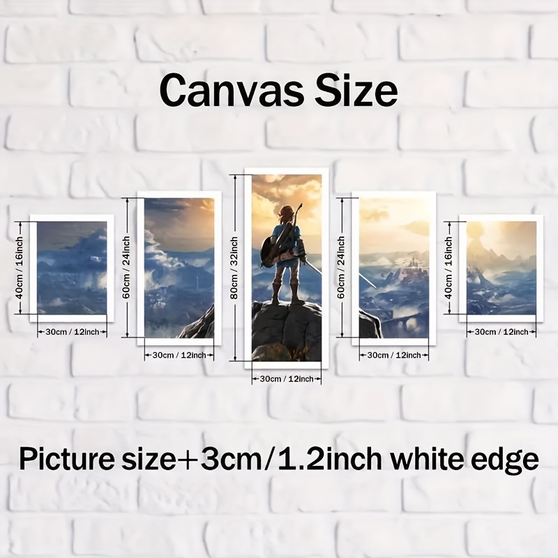 Unframed Canvas Poster Modern Art Adventures Wilderness - Temu United ...