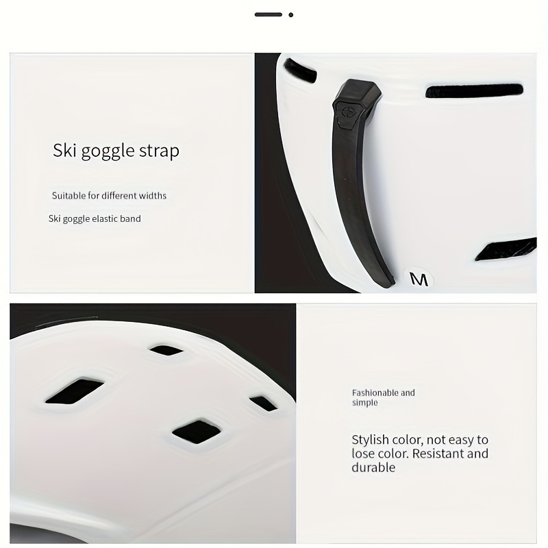 lightweight ski helmet portable adjustable protective gear - sports ...