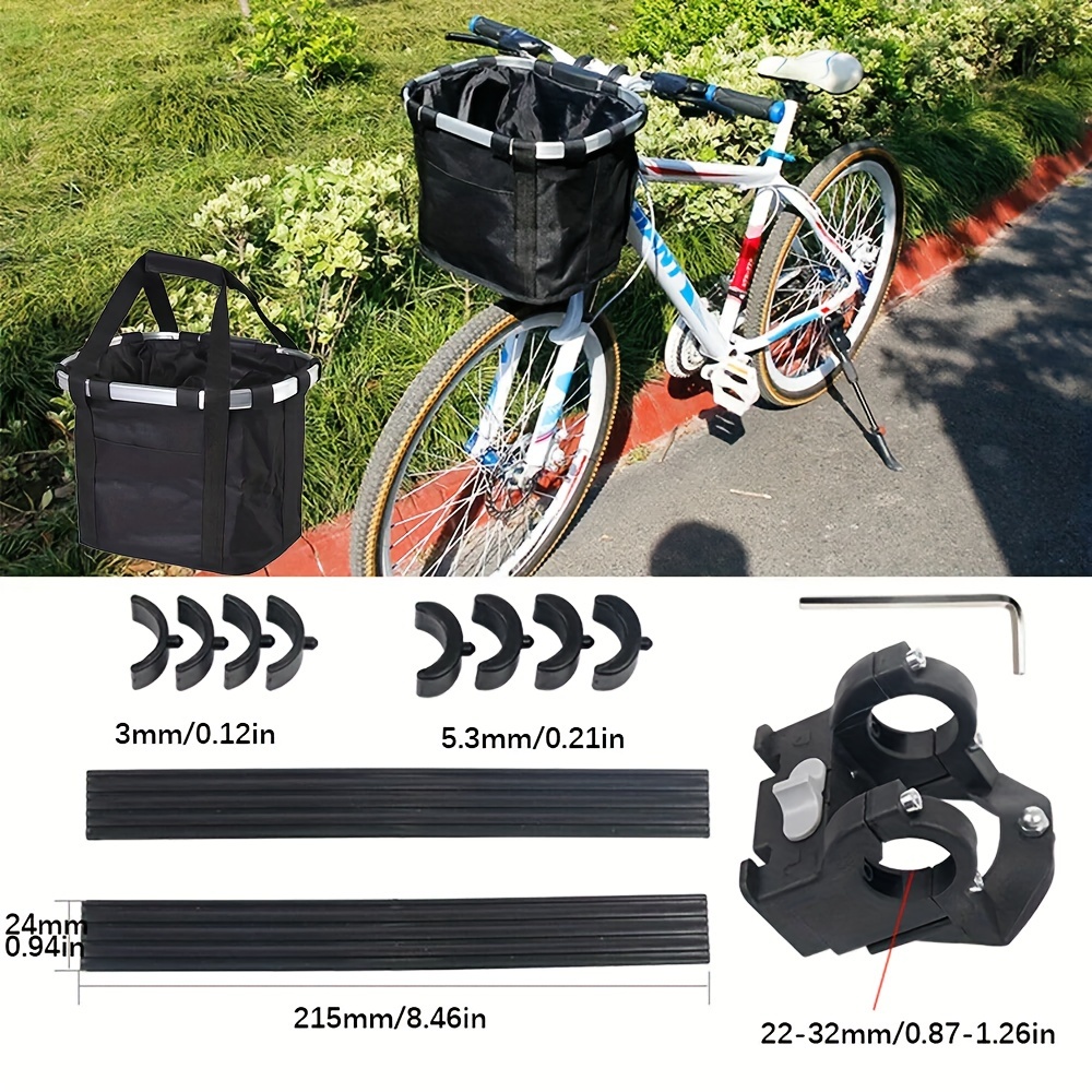 versatile bike basket dog carrier lightweight detachable Temu United Kingdom