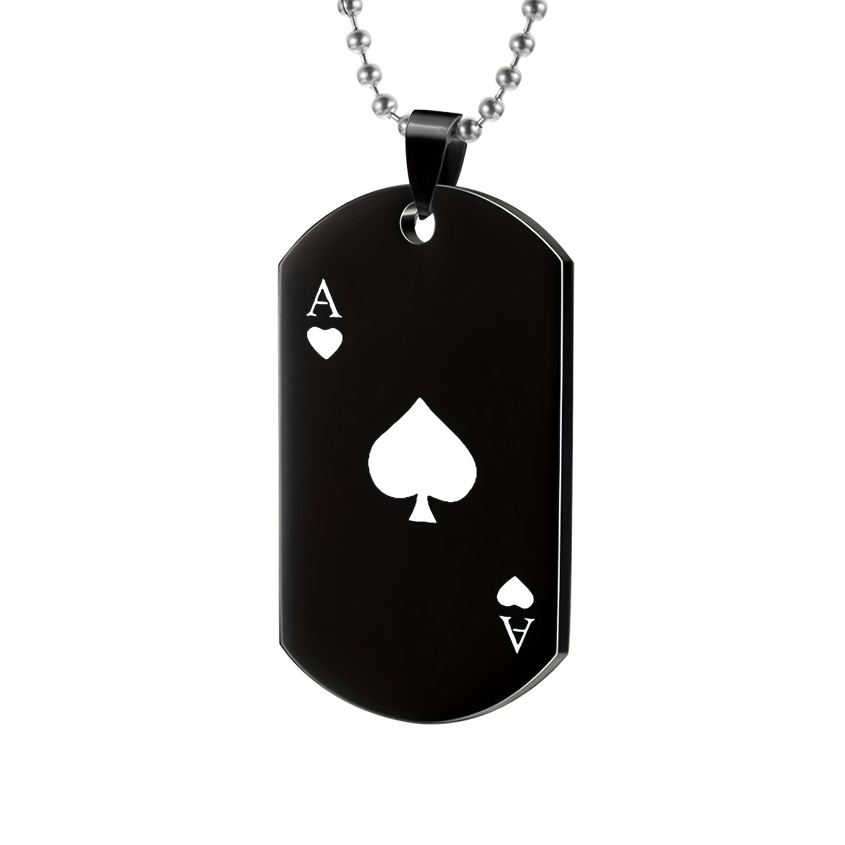 Small Playing Card Stainless Steel Military Key Chain - Temu United Kingdom