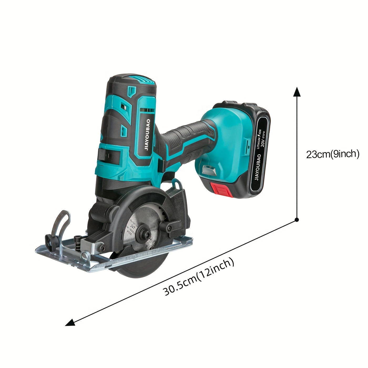 20v 3 Cordless Saw 2.0ah Battery Guide Pcs Blades - Temu