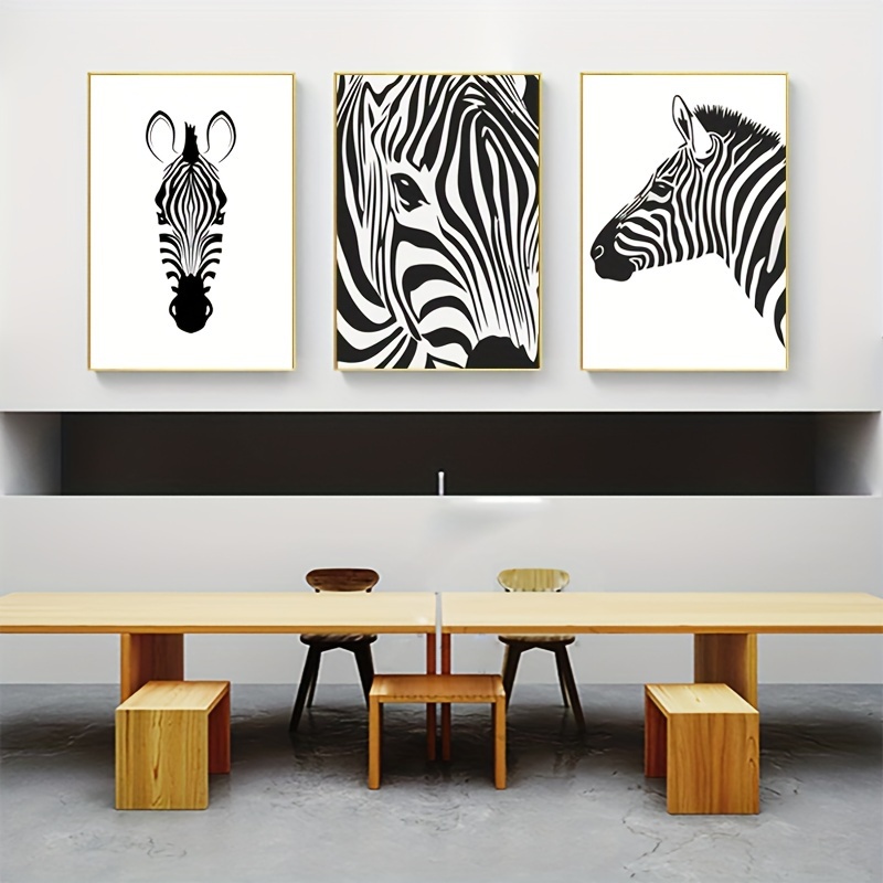 Unframed Modern Simple Creative Personality Black White - Temu United ...