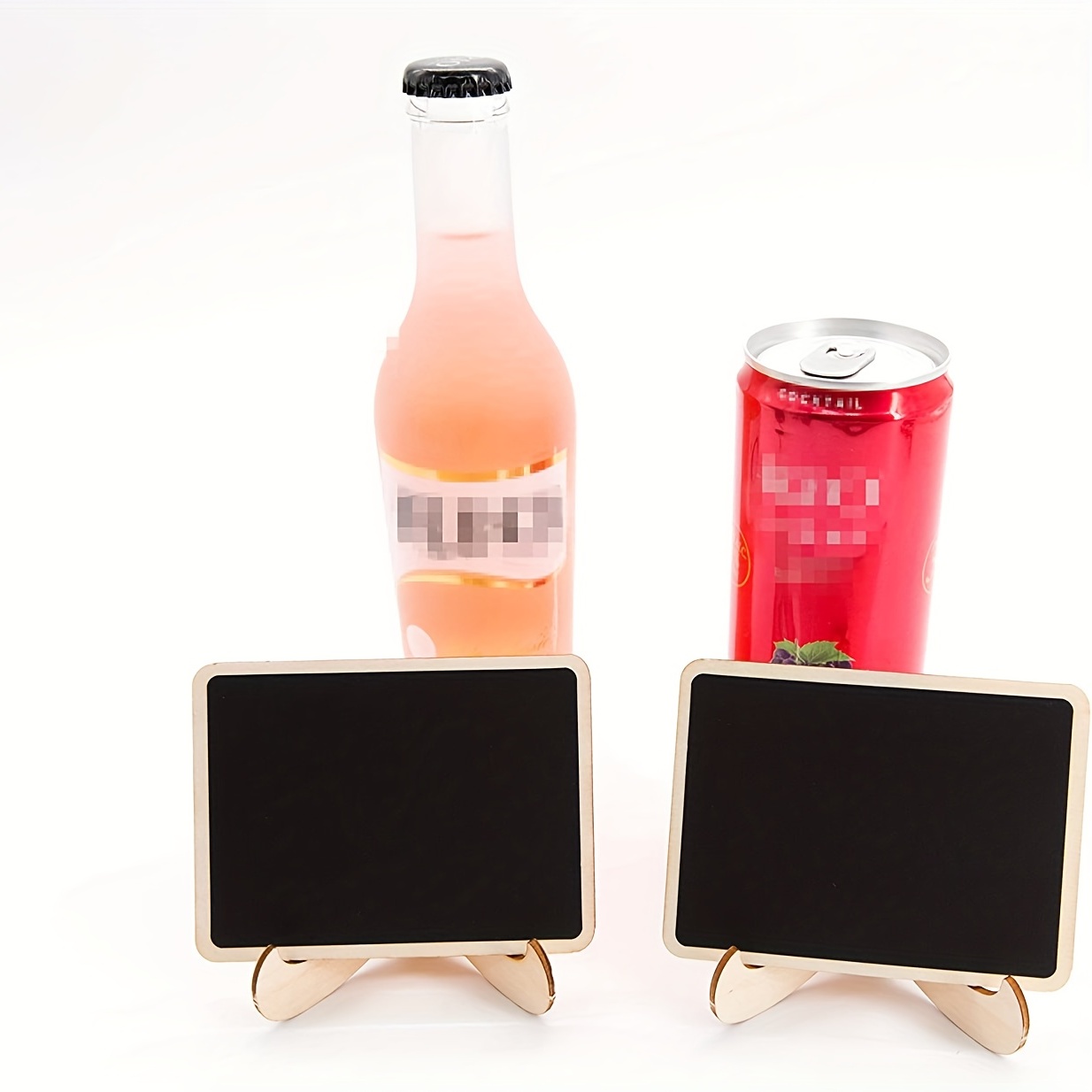 Paquete De 10 Mini Pizarras Con Caballete, Pequeñas Pizarras ...