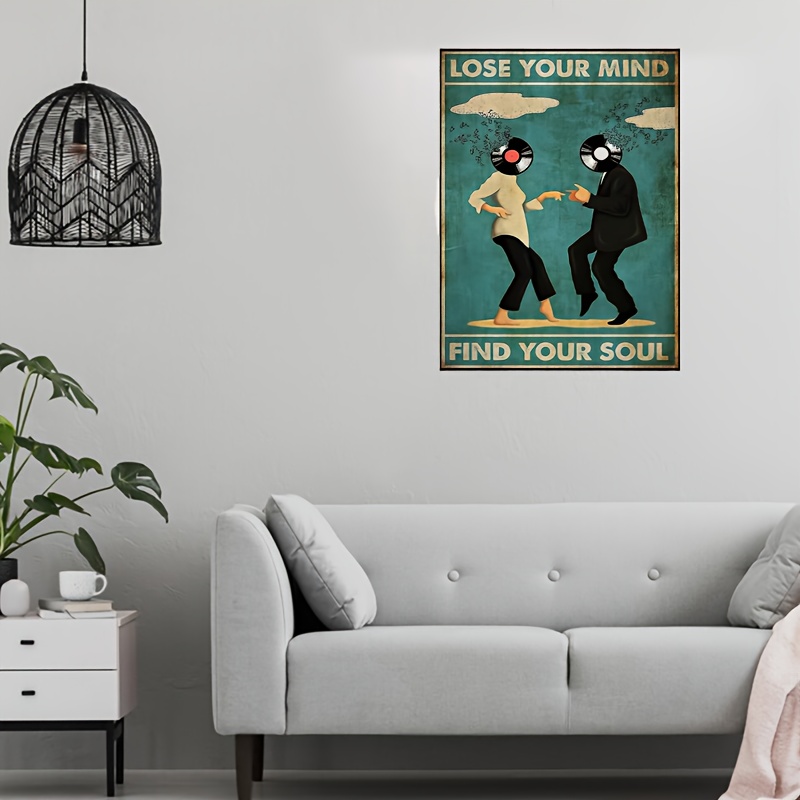 Unframed American Style Canvas Print Poster Music Vinyl - Temu Australia