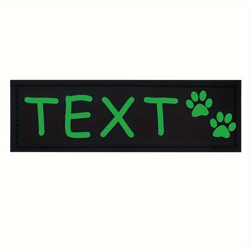 Custom Pet Patches Dog Harness Vest Custom Name 9 Colors - Temu Australia