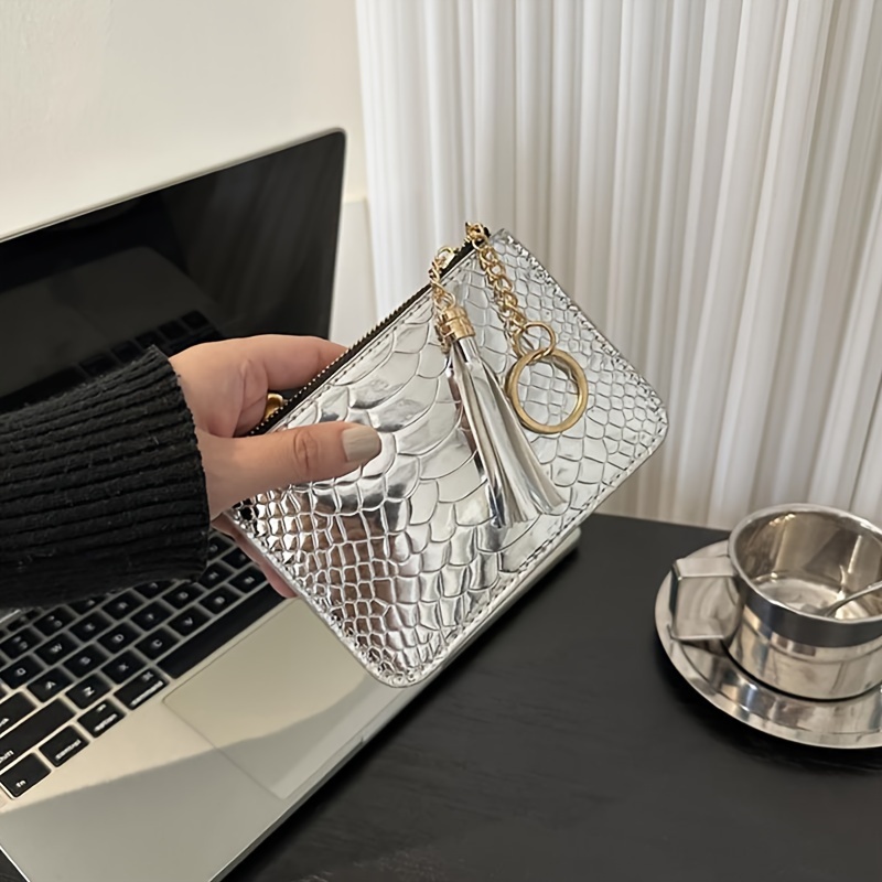 Fashionable Handheld Wallet Small Change Card Storage Bag - Temu New ...