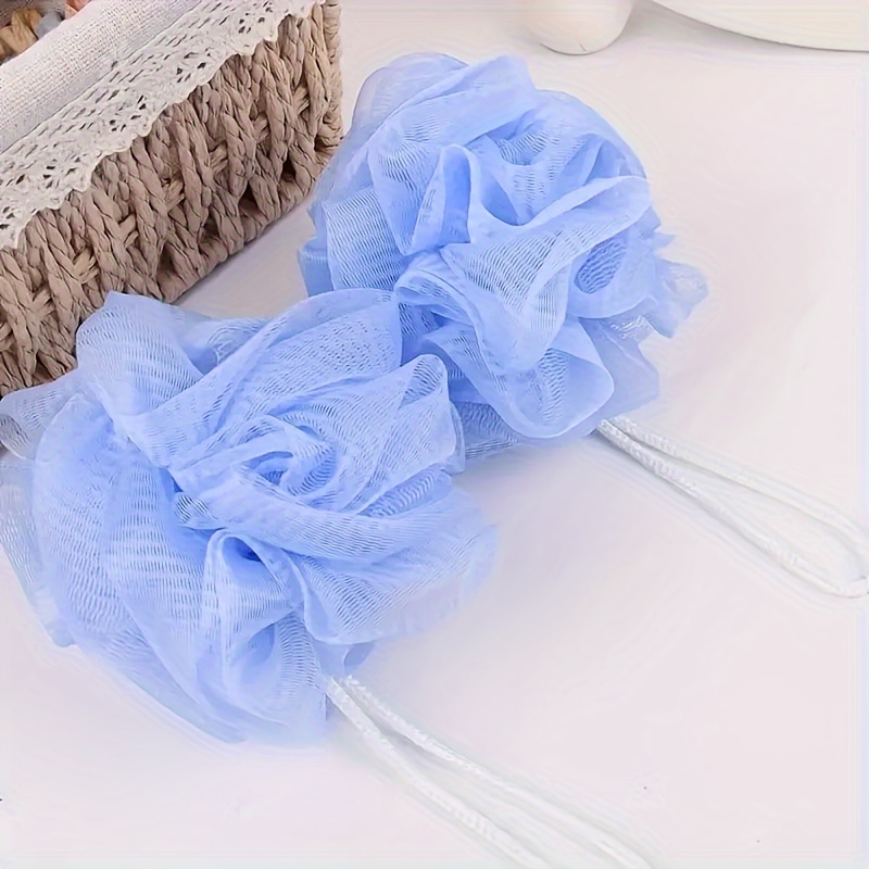 Exfoliating Home Spa Shower Loofah Puffs Sponge Bath Ball - Temu United ...