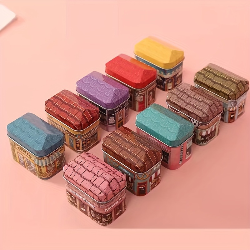 Small tin box store