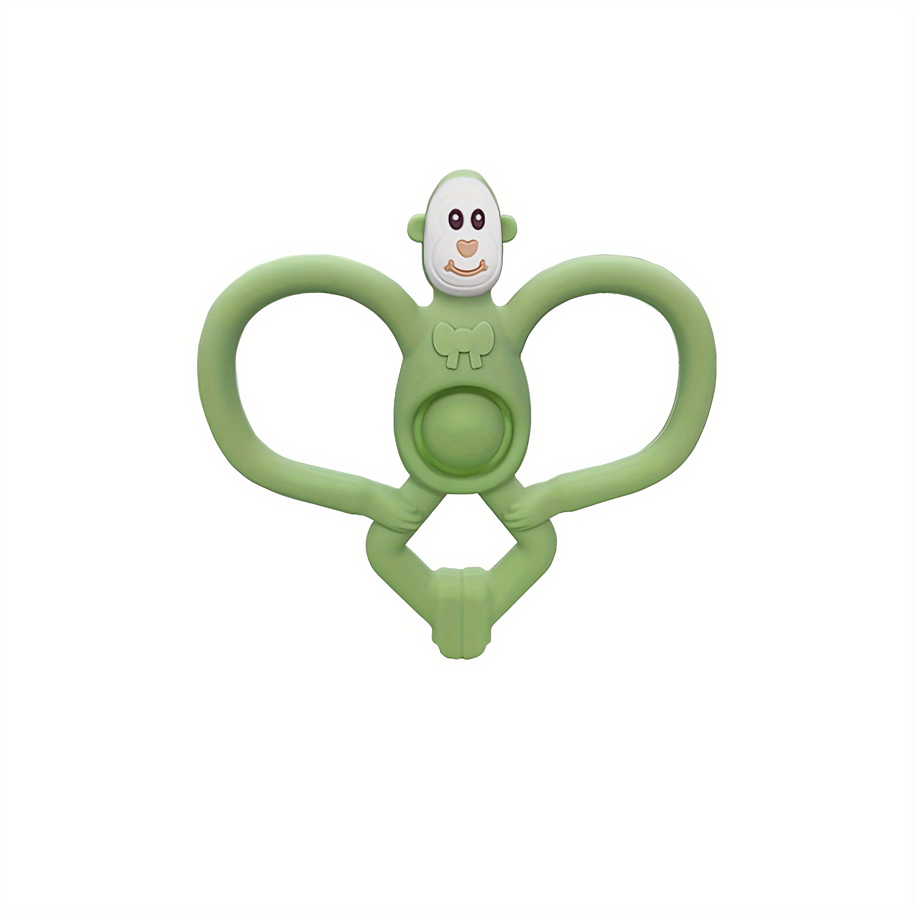 Fun Teether Monkey Soft Silicone Teething Toys Educational - Temu Australia