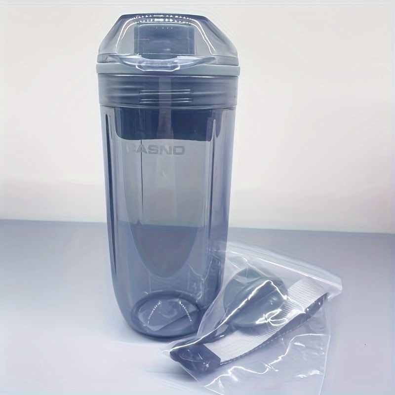 Transparent Leakproof Water Bottle With Strap And Stirring - Temu Canada