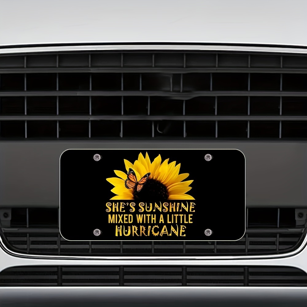 003 And Pattern Aluminum Metal Car Tag 6 15 30cm | Temu Temu Australia