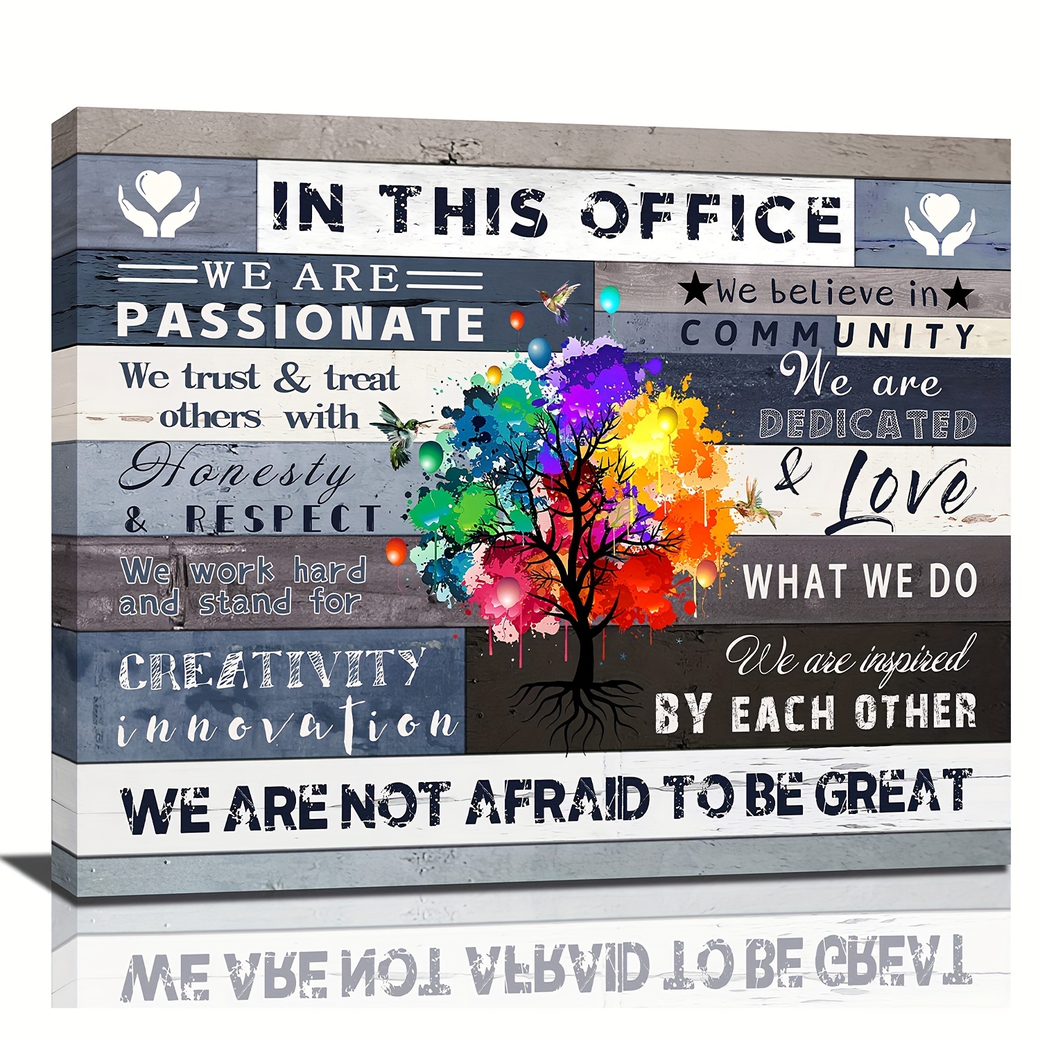 Inspirational Wall Art For Office Motivational Canvas Decor - Temu ...