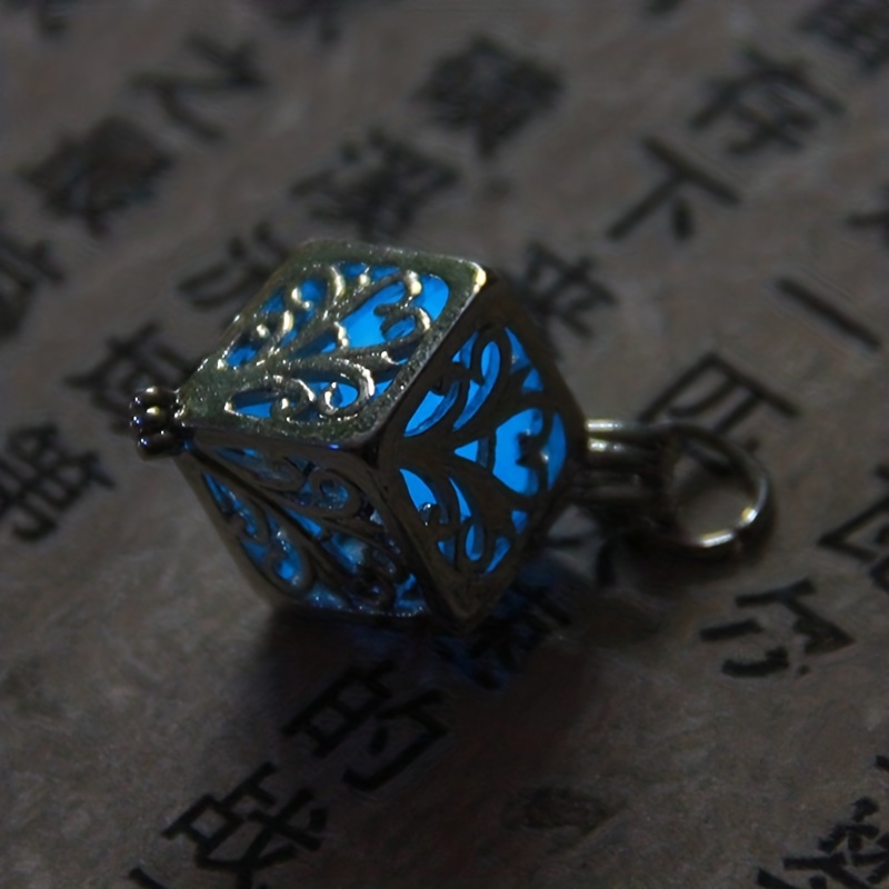Luminous Hollow Pendant Wishing Tree Square Vintage Openable - Temu New ...
