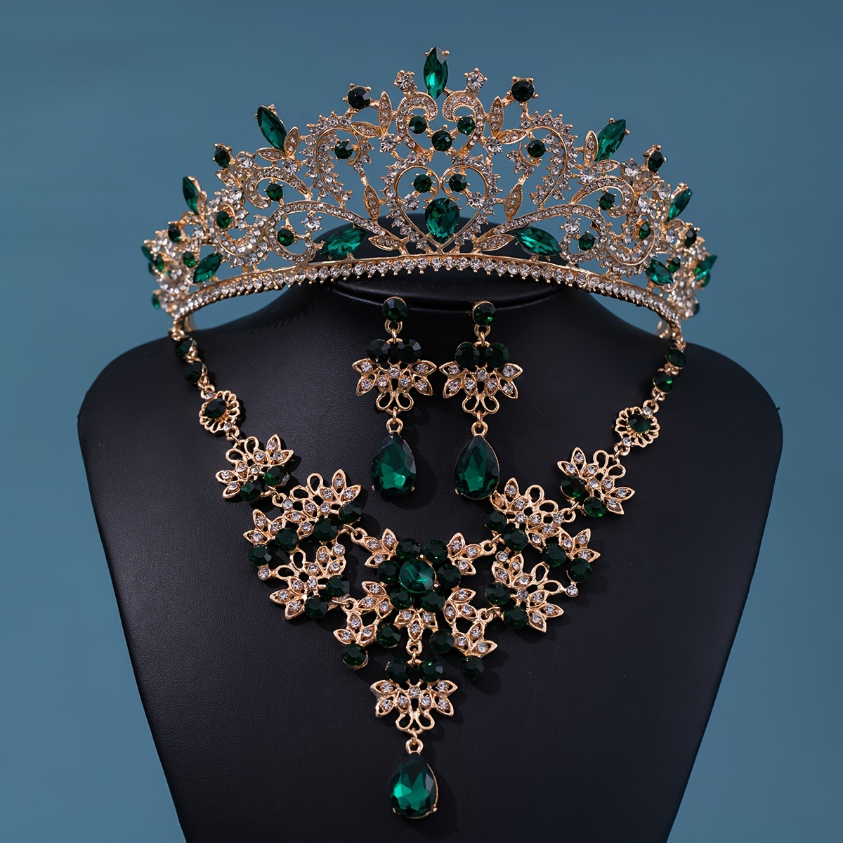 Royal Style Accessories Set Including Rhinestone Crown - Temu Denmark