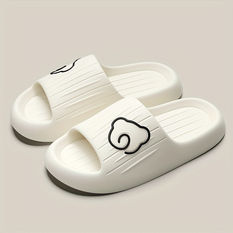 Mens Cartoon Bear Graphic Design Eva Slides Non Slip Quick Drying Open ...