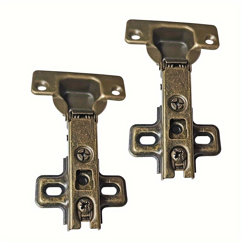 Vintage style Antique Bronze Cabinet Hinges Classic Flush - Temu