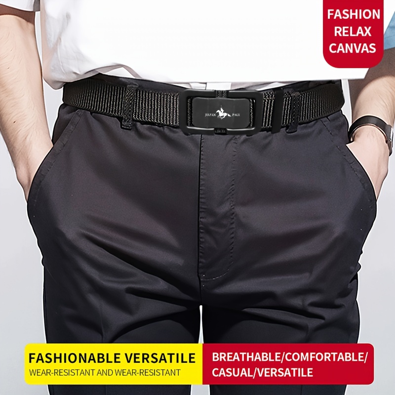 Men's Trendy Versatile Business Simple Fashion Belt - Temu New Zealand