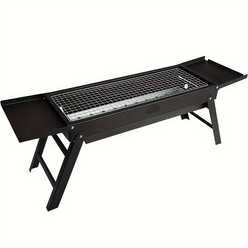 Portable Charcoal Grill Small Folding Grill Outdoor Grill - Temu Australia