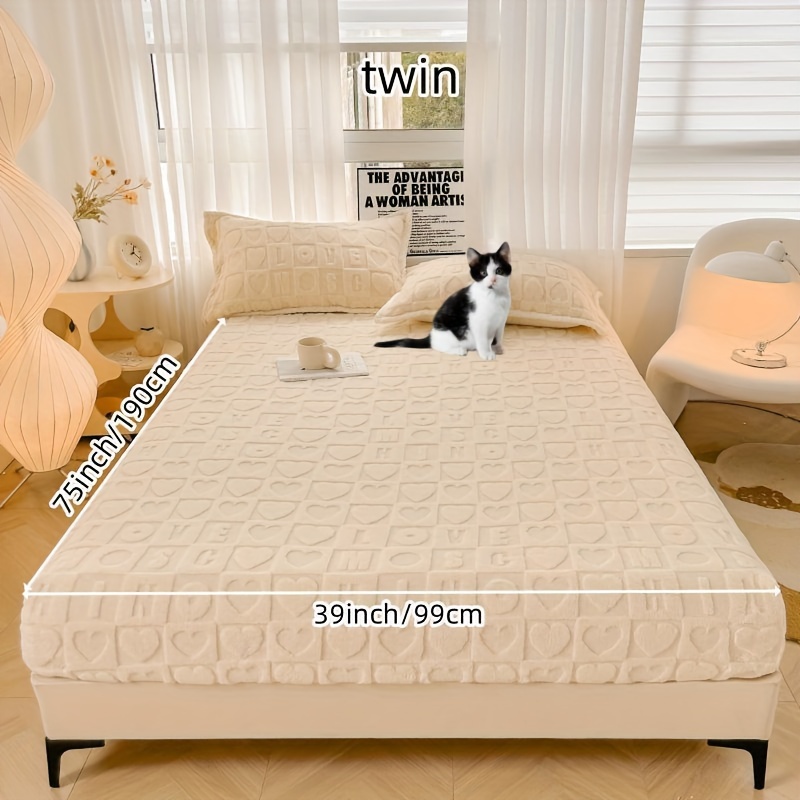 Dustproof Breathable Fitted Sheet Soft Comfortable Bedding - Temu United