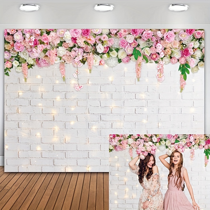 wedding wall floor studio photography backgrounds flowers stand props ...
