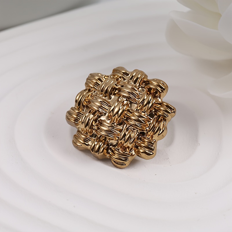 Square Braided Button Exquisite Elegant Decorative Buttons - Temu Canada