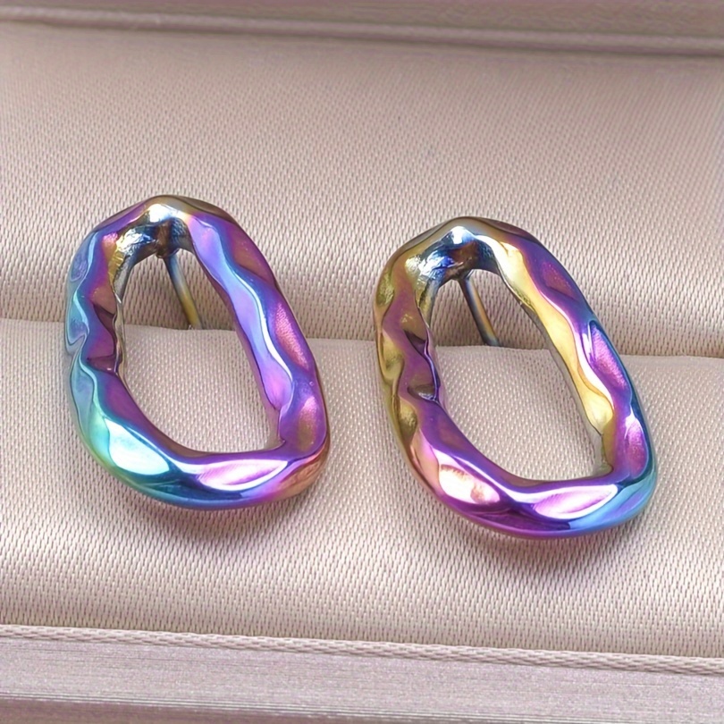 Triangle Water Drop Shape Minimalist Stainless Steel - Temu United Kingdom