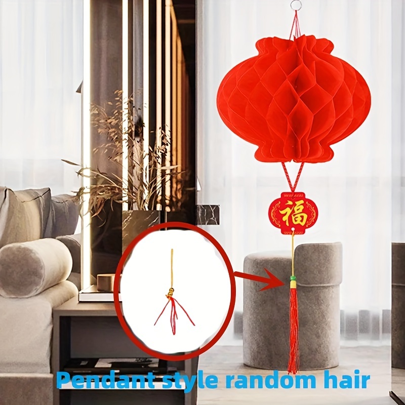 10pcs Traditional Chinese Lanterns For 2024 Chinese Hanging Lanterns ...