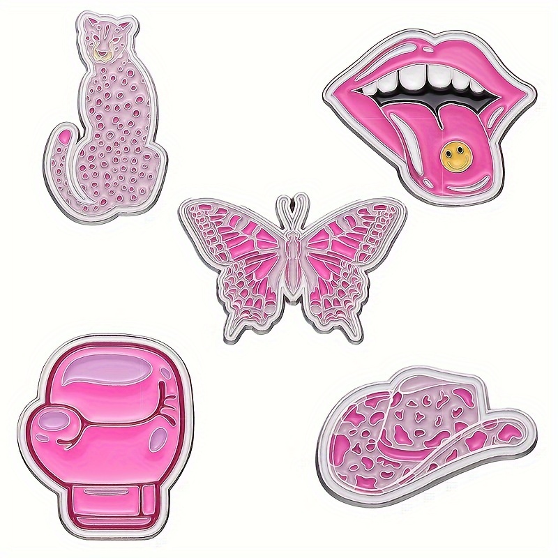 Cute Cartoon Series Enamel Pins Creative High Heels - Temu United Kingdom