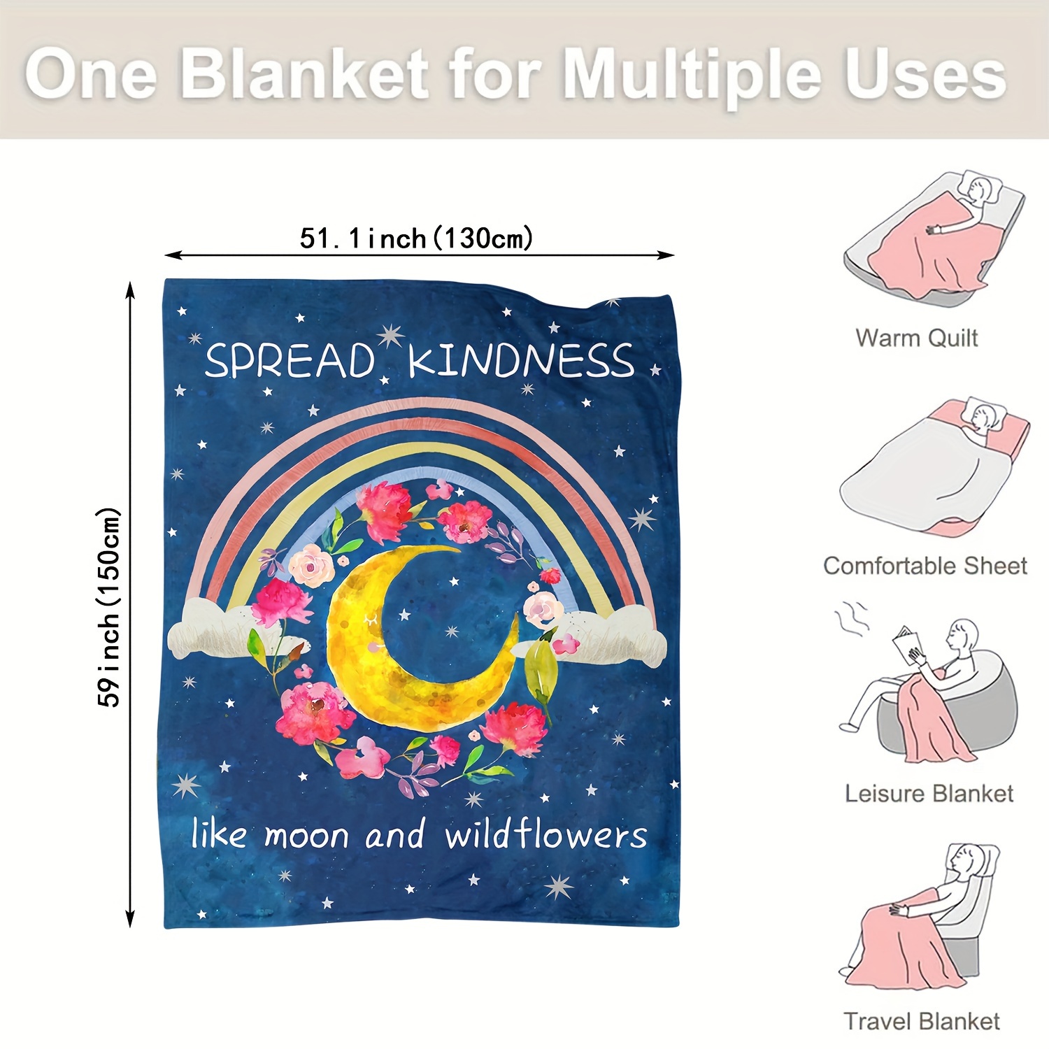 Printed Throw Blanket Throw Blanket Soft Blanket Sofa Couch - Temu New ...