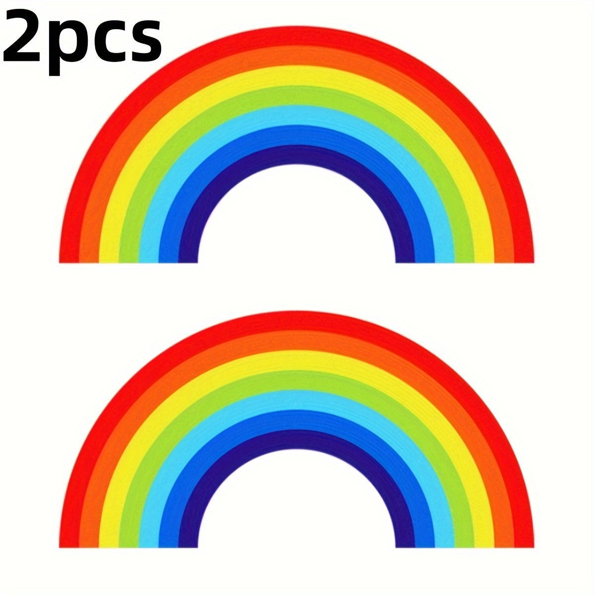 Cute Rainbow Design Car Sticker Windshield Wiper Sticker Car - Temu Ireland