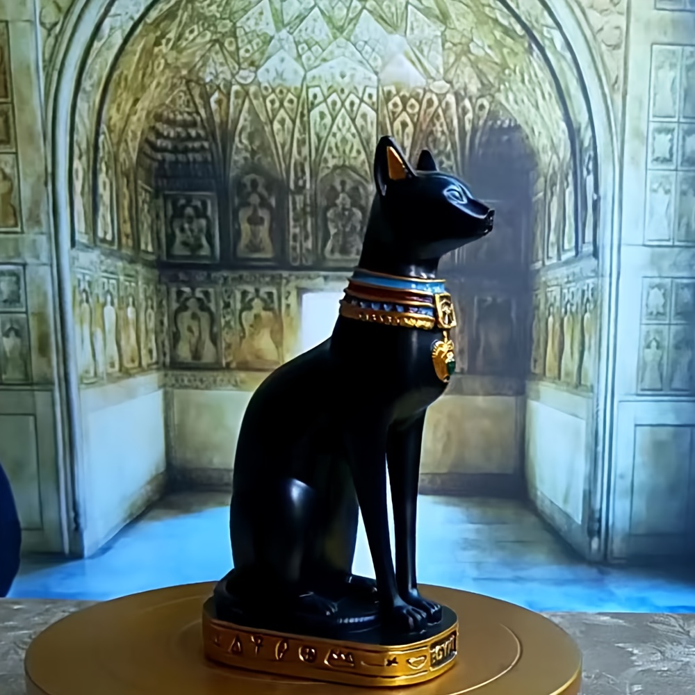 1pc, Resin Ornament, Exotic Home Decoration, Guard The Ancient Egyptian ...