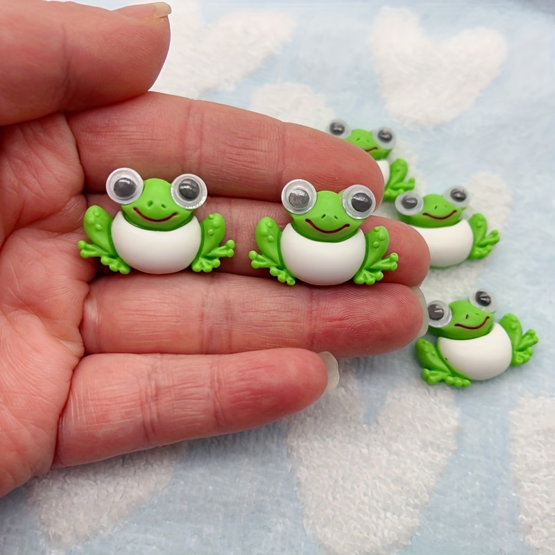 cute frog resin charms diy phone case decoration - Temu Australia
