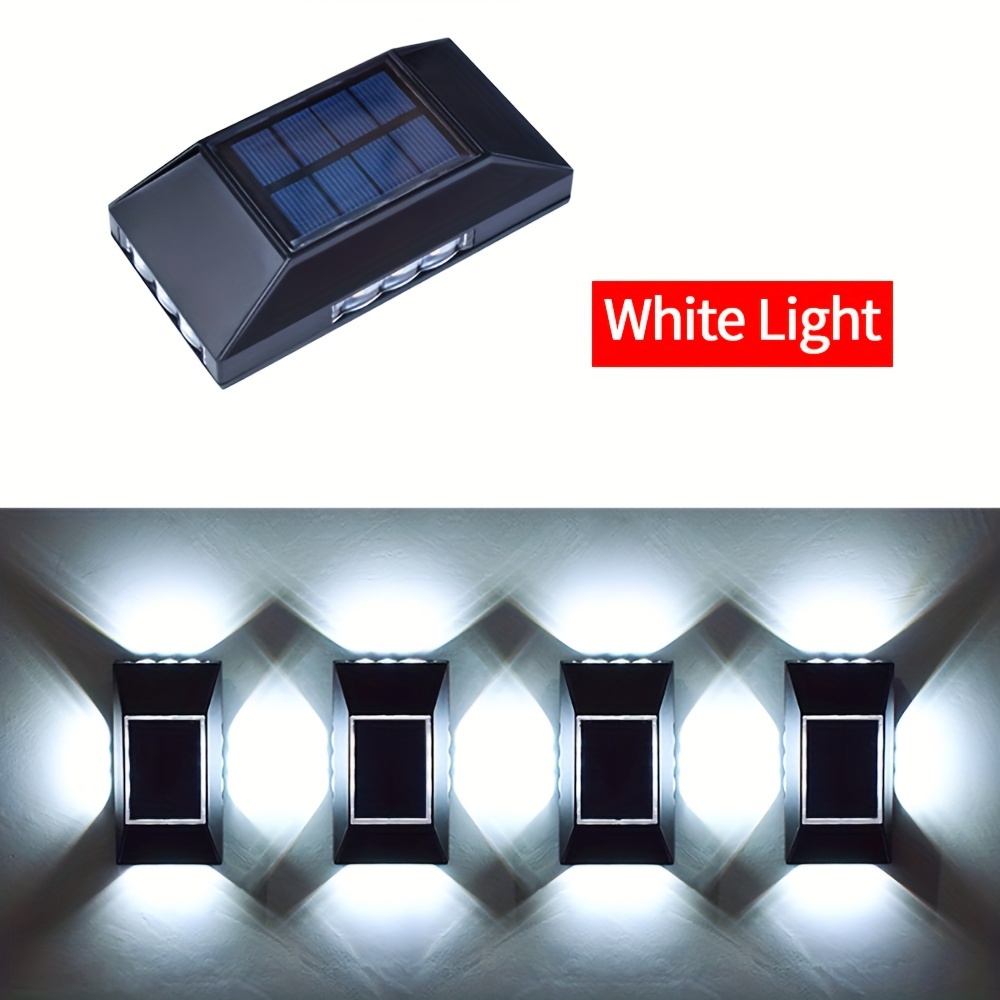 Solar Wall Light Outdoor Decoration Garden Patio Light Home - Temu ...