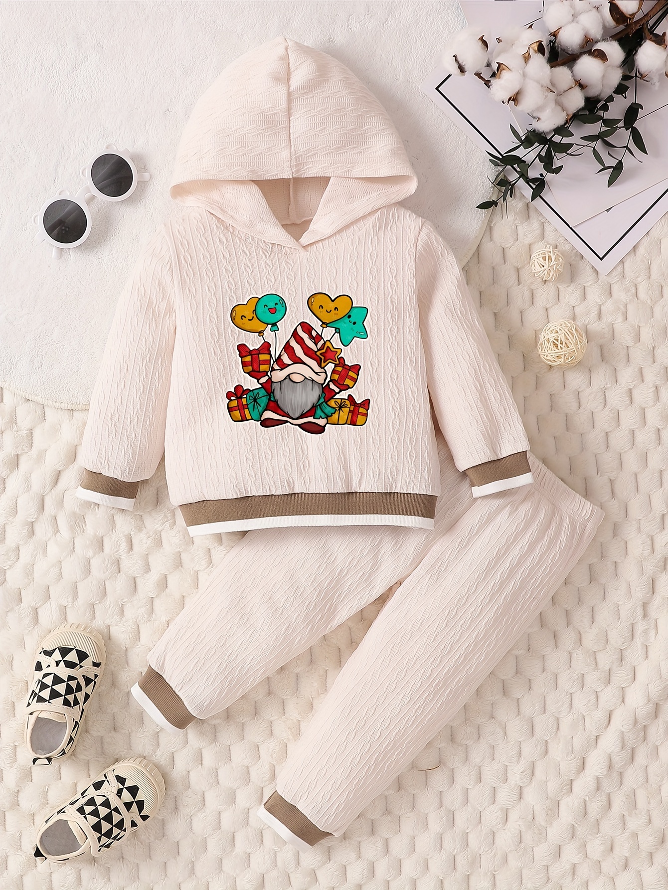 Baby Toddler Autumn Winter Knit Casual Unisex Outfits - Temu Australia