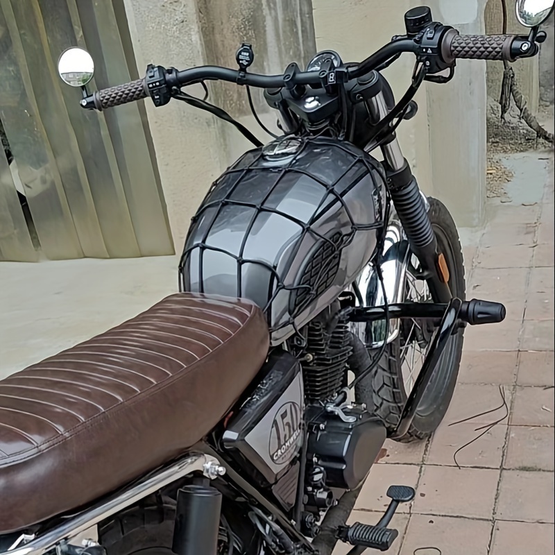 Motorcycle Fuel Tank Decoration Sheet Vintage Leather Side - Temu Australia