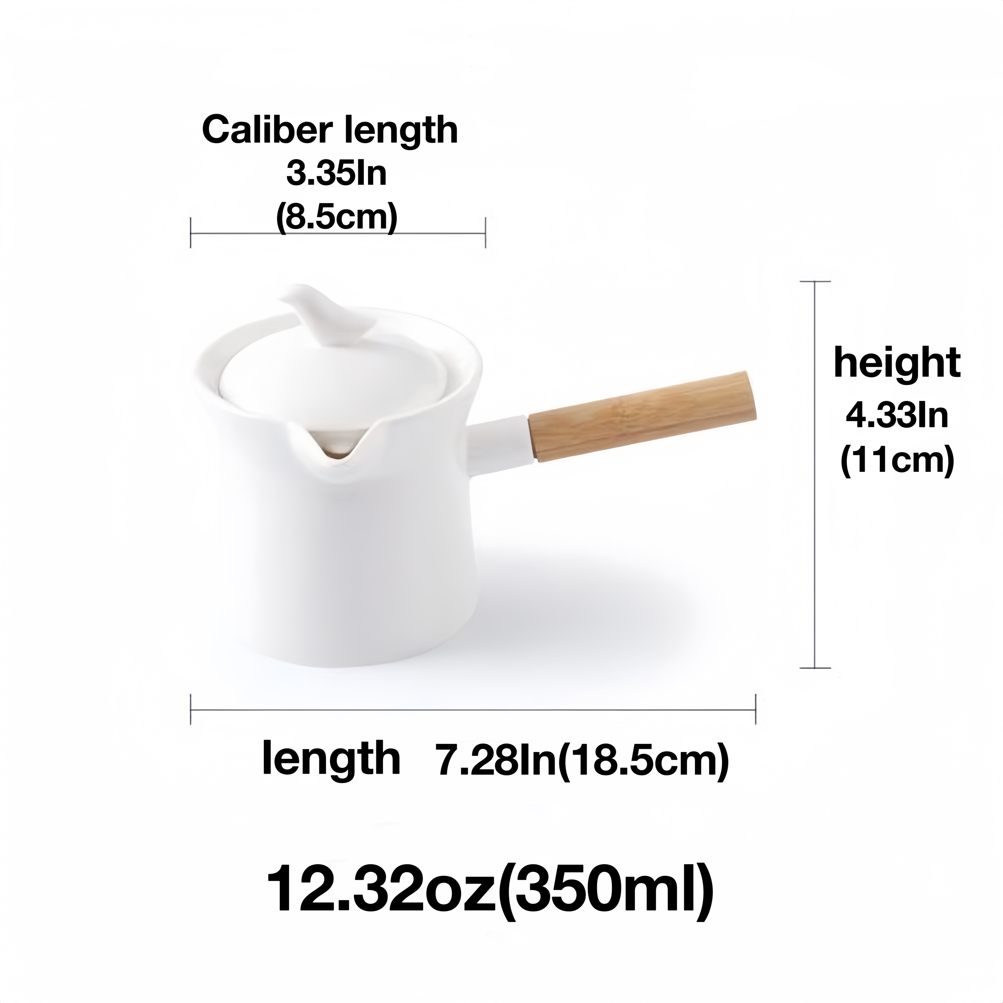 Ceramic Teapot Wooden Handle Lid Special Electric Pottery - Temu Australia