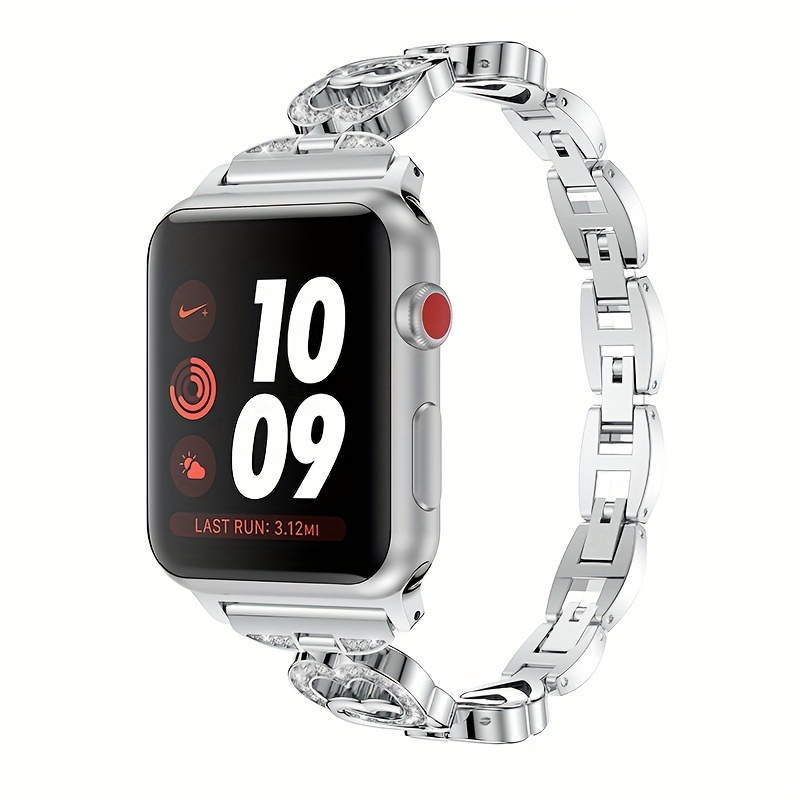 Heart shaped Band Compatible Iwatch Band Iwatch Band Women - Temu ...