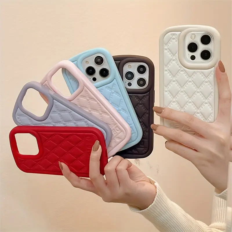 Minimalist Soft Shell Rhombic Faux Leather Phone Case Iphone - Temu ... Minimalist Soft Shell Rhombic Faux Leather Phone Case Iphone - Temu ...