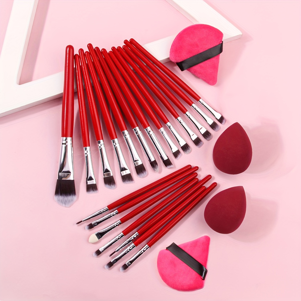 Makeup Tool Set - Cosmetic Makeup Brushes Set Powder Foundation ...