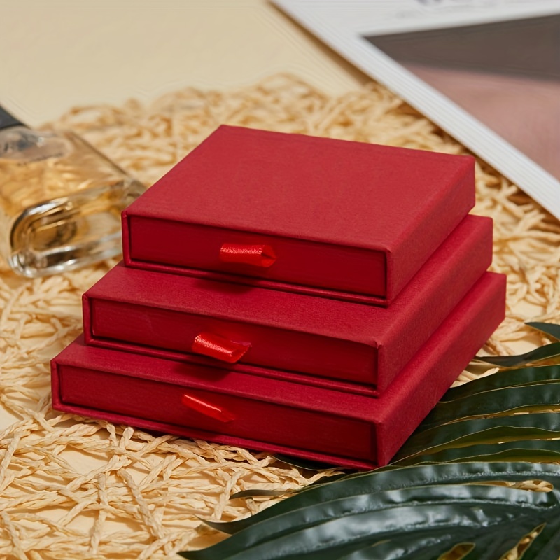 3pcs set drawer type jewelry box paper card jewelry storage - Temu Canada