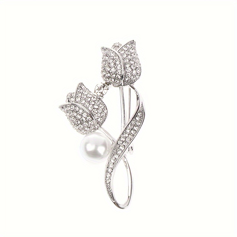 Tulip Flower Brooch Suit Brooch Collar Pin Men Temu United Kingdom