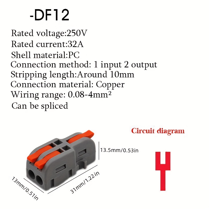 Wire Connector Quick Splitter Mini Splicing Universal - Temu Australia