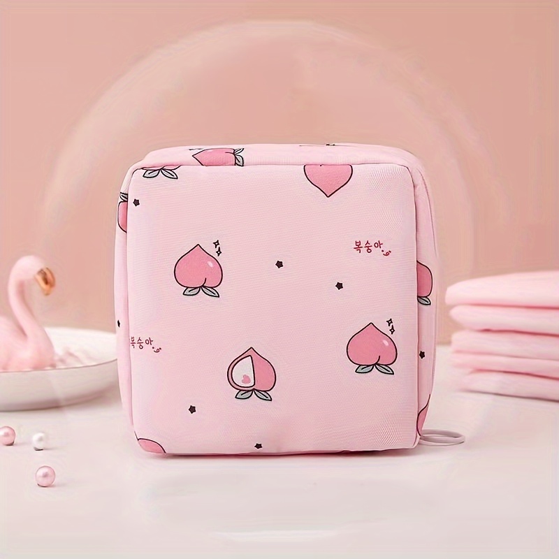 1pc cute tampon storage bag portable sanitary napkin pad bag - Temu Canada