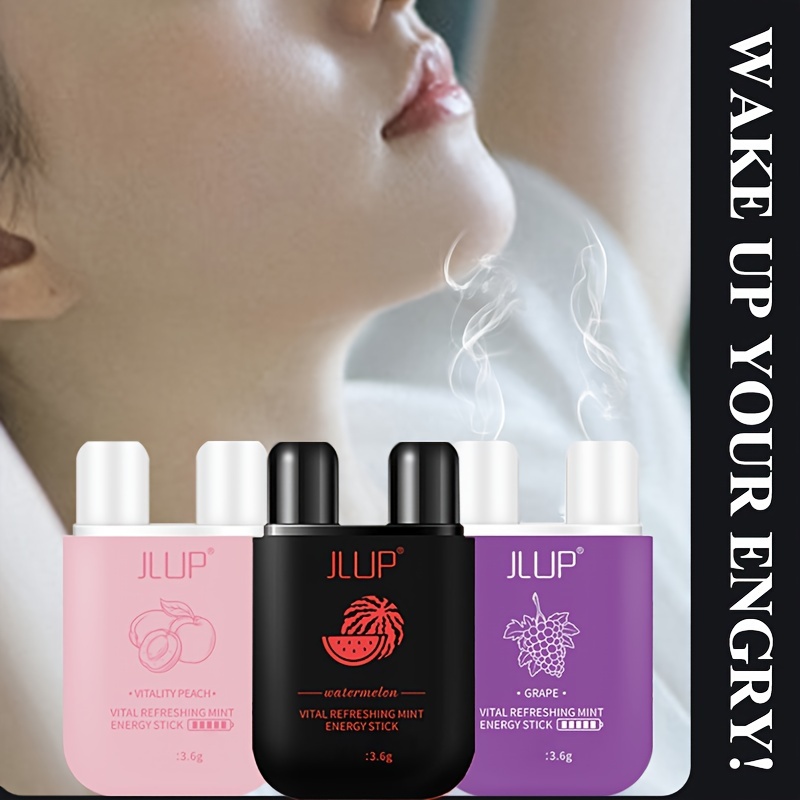 1pc, Double Hole Energetic Energy Bar, Flavor Refreshing Nasal Suction ...