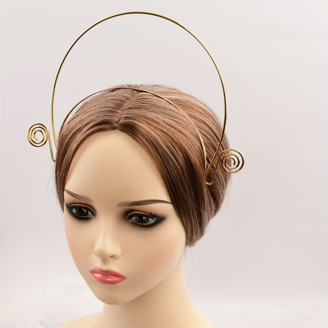 Crown Design Hair Hoop Minimalist Alloy Headband Decorative - Temu
