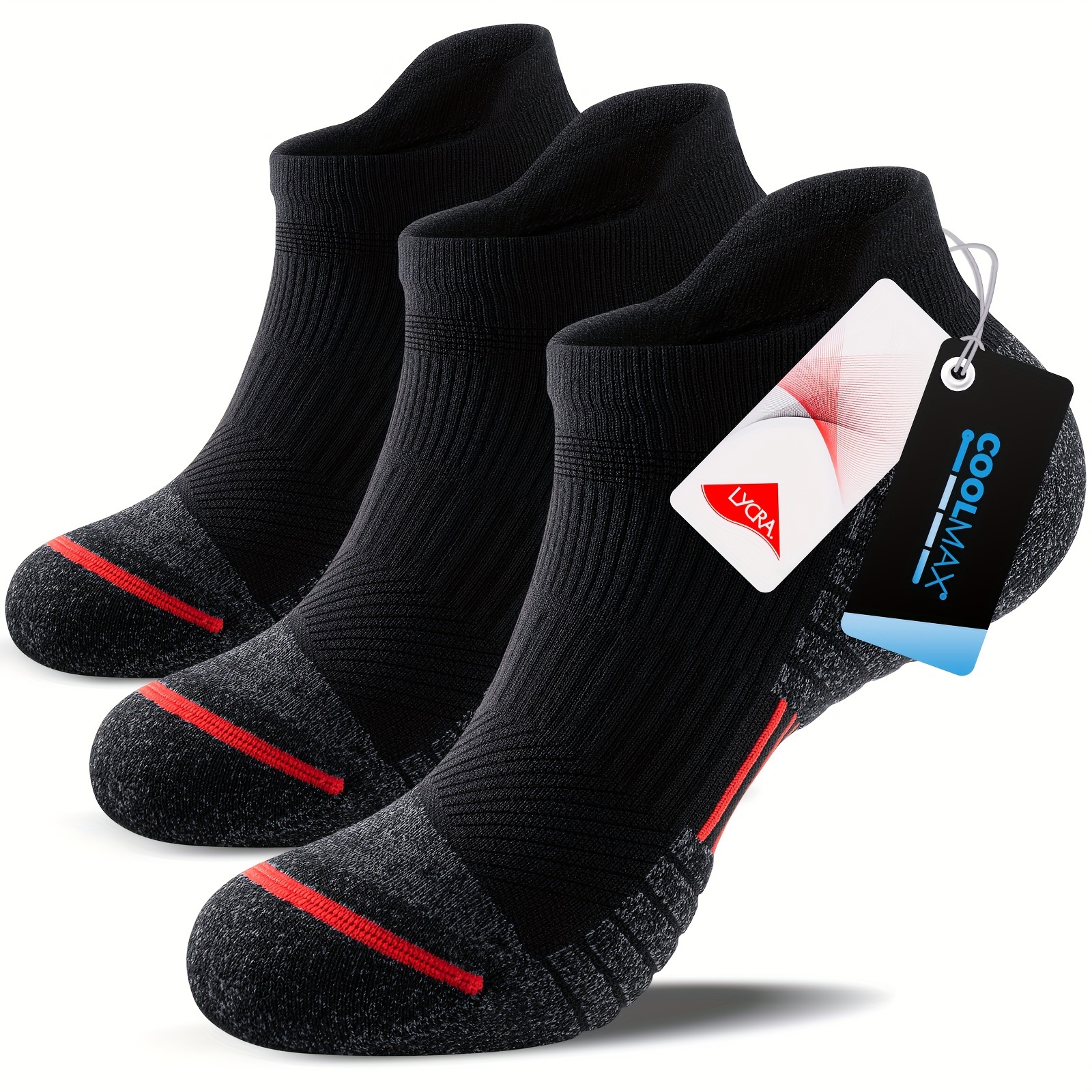Men's Crew Sport Socks Cotton Blend Sweat absorbing - Temu Australia